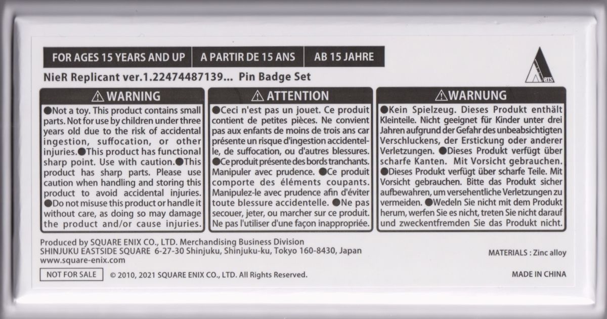 NieR Replicant ver.1.22474487139... (White Snow Edition) cover or ...