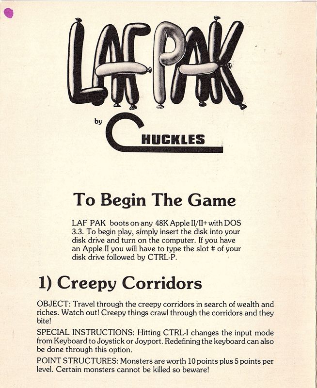 Laf Pak cover or packaging material - MobyGames