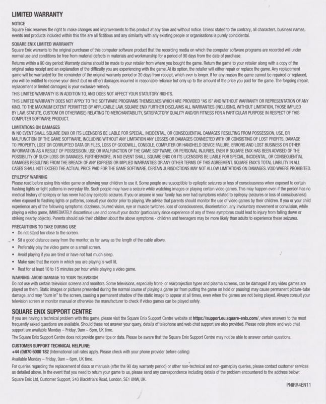 NieR Replicant ver.1.22474487139... (White Snow Edition) cover or ...