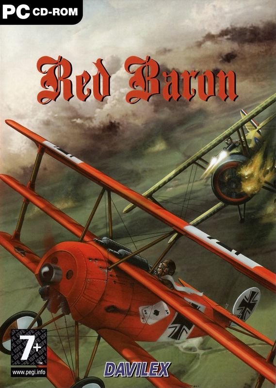 Red Baron cover or packaging material - MobyGames