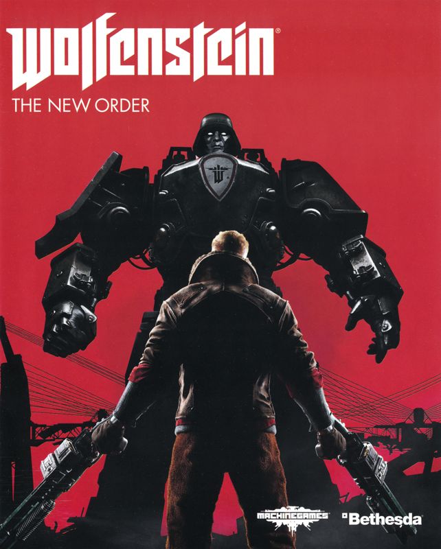 Wolfenstein: The New Order cover or packaging material - MobyGames
