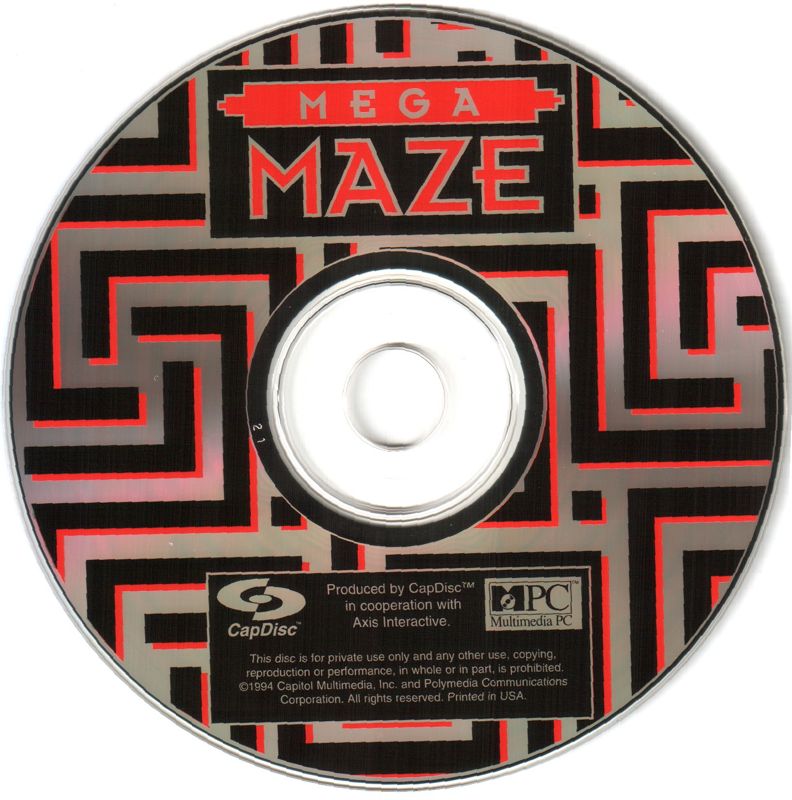 Mega Maze cover or packaging material - MobyGames