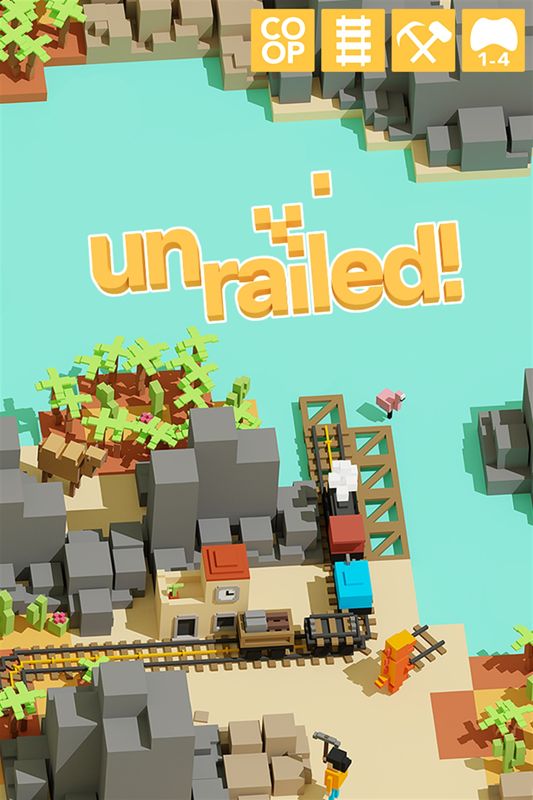Unrailed! cover or packaging material - MobyGames