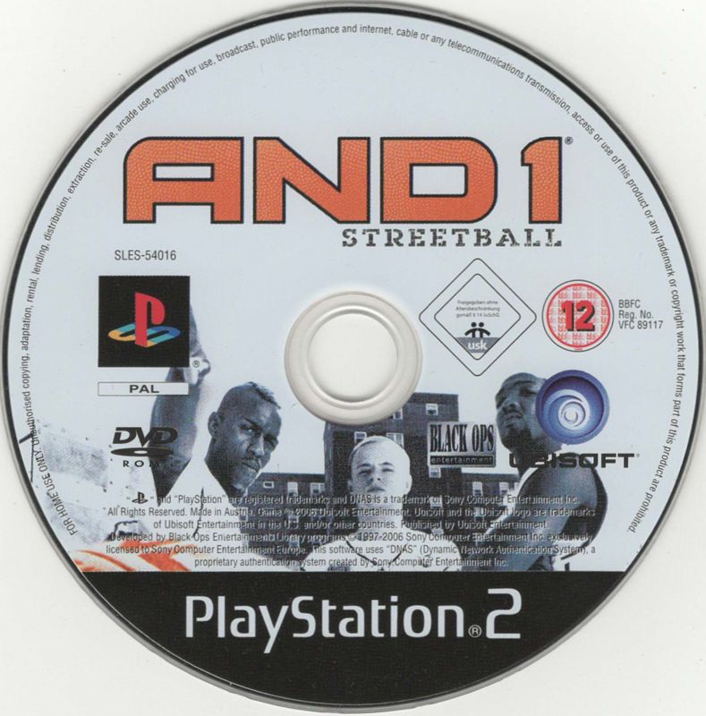 AND 1 Streetball cover or packaging material - MobyGames