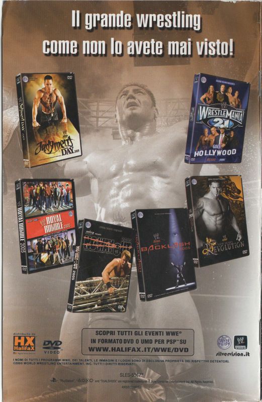 WWE Smackdown vs. Raw 2006 cover or packaging material - MobyGames