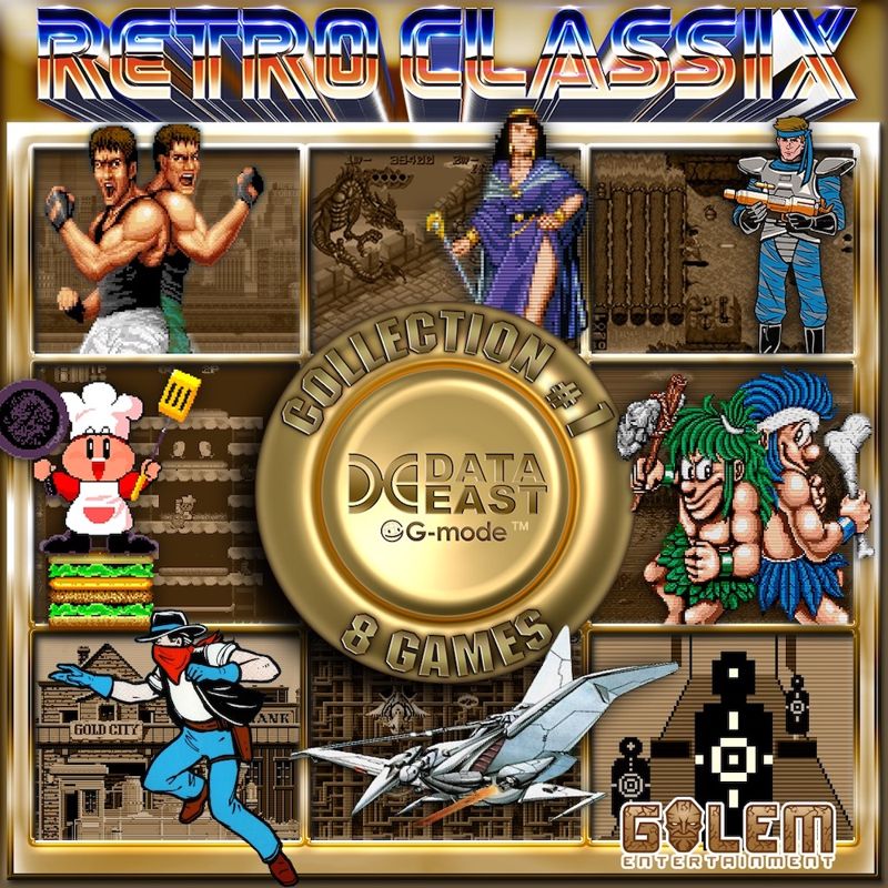 Retro Classix Collection #1: Data East cover or packaging material - MobyGames