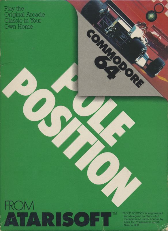 Pole Position cover or packaging material - MobyGames