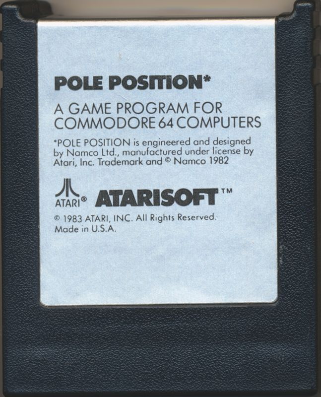 Pole Position cover or packaging material - MobyGames