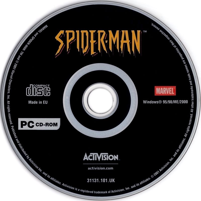 Spider-Man cover or packaging material - MobyGames