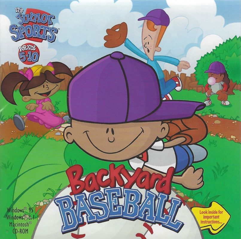 Backyard Baseball cover or packaging material - MobyGames