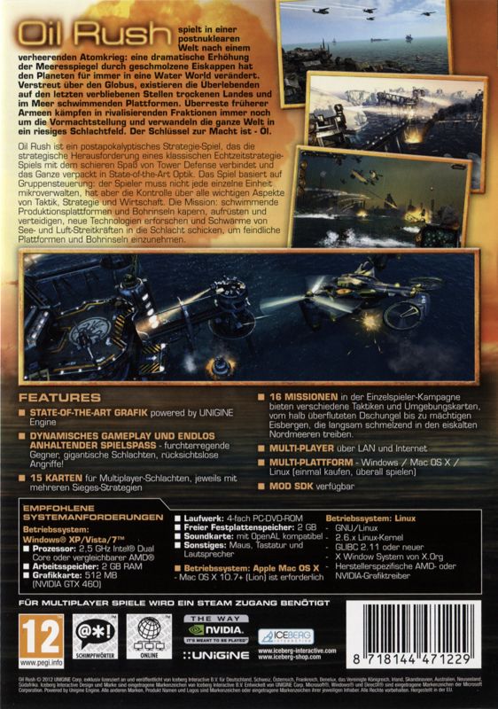 Oil Rush cover or packaging material - MobyGames