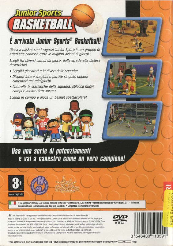 Backyard Basketball cover or packaging material - MobyGames