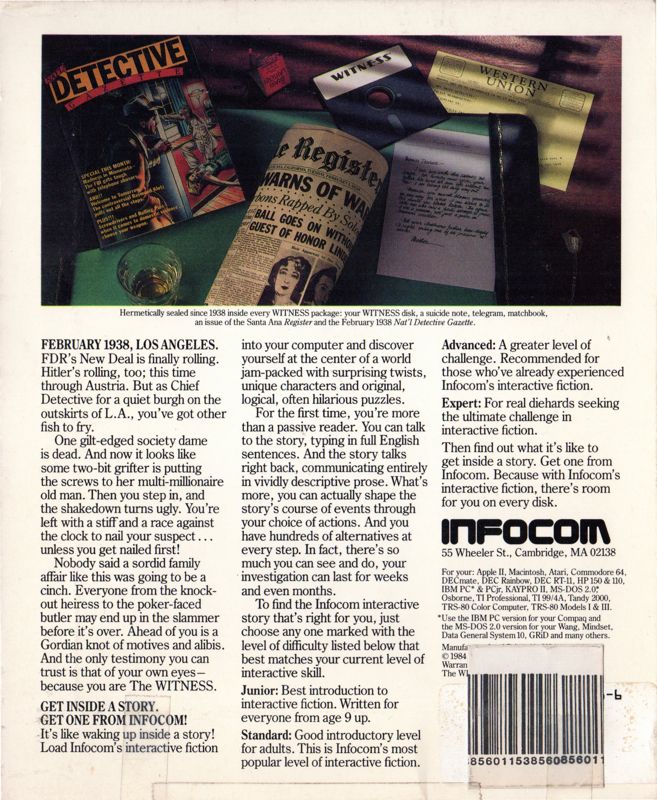 The Witness cover or packaging material - MobyGames