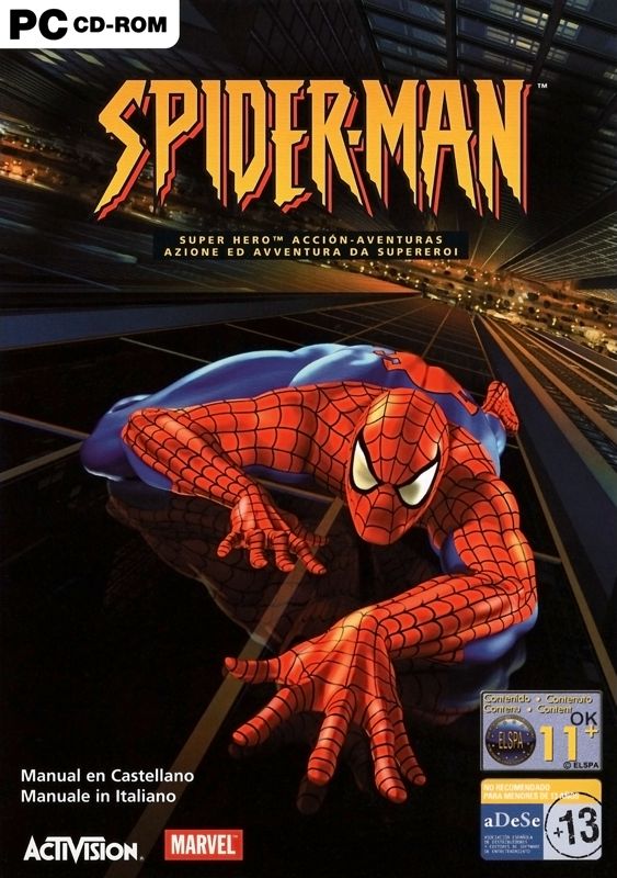 Spider-Man cover or packaging material - MobyGames