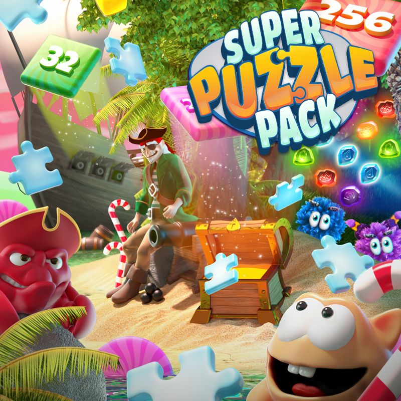 Super Puzzle Pack cover or packaging material - MobyGames