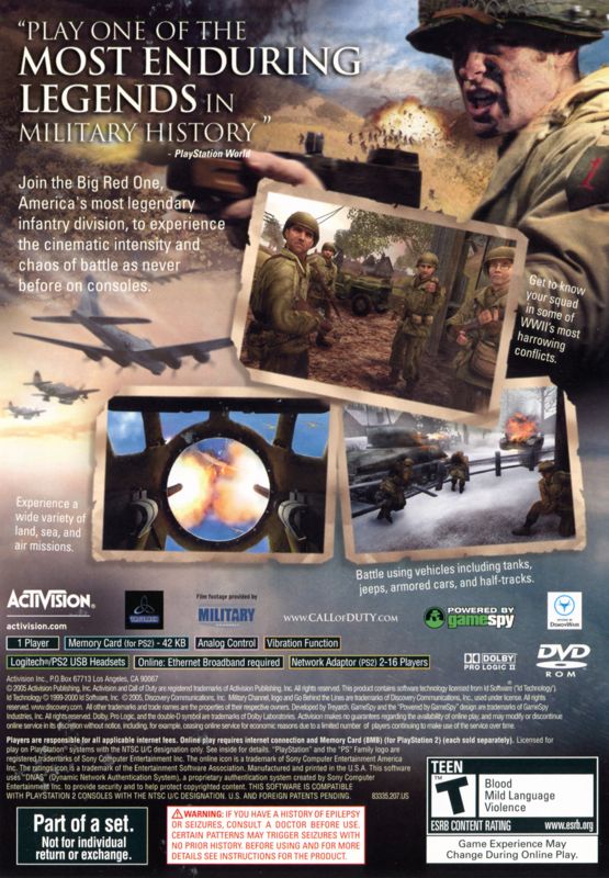 Call of Duty: Legacy cover or packaging material - MobyGames