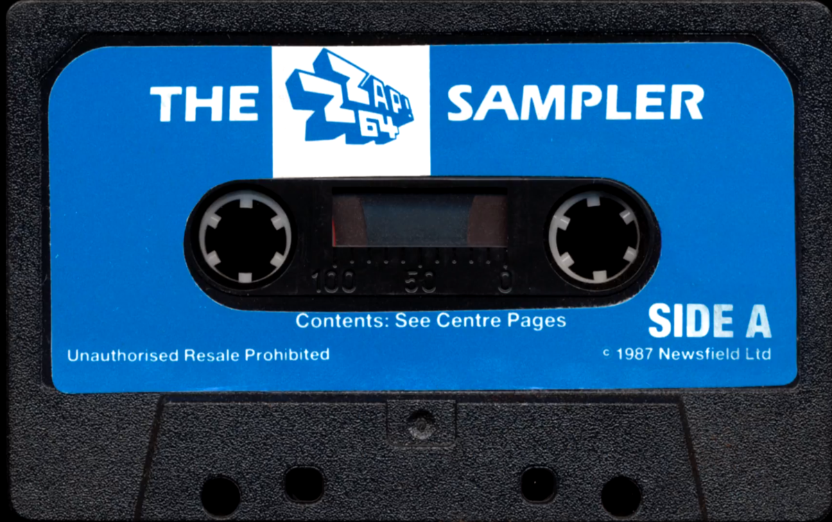 The ZZAP! Sampler cover or packaging material - MobyGames