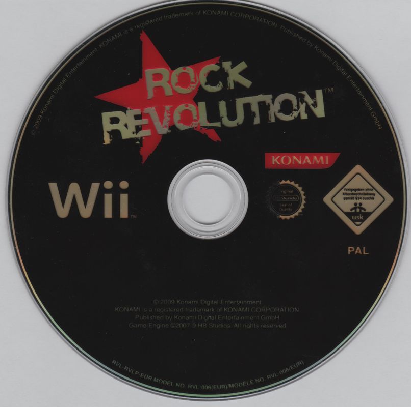 Rock Revolution cover or packaging material - MobyGames