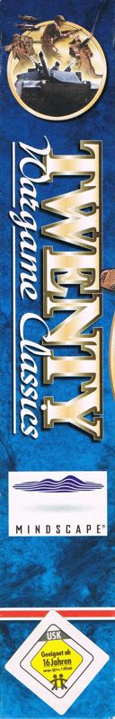 Twenty Wargame Classics cover or packaging material - MobyGames