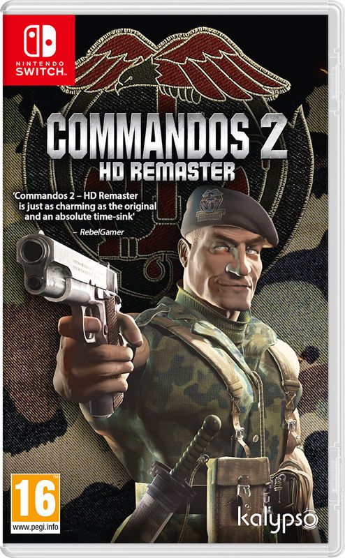Commandos 2: HD Remaster cover or packaging material - MobyGames