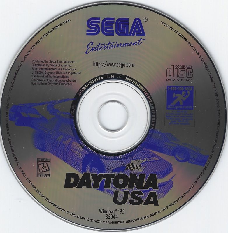 Daytona USA cover or packaging material - MobyGames