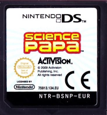 Science Papa cover or packaging material - MobyGames