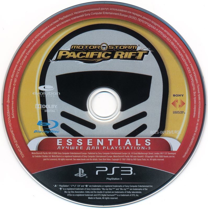 MotorStorm: Pacific Rift cover or packaging material - MobyGames