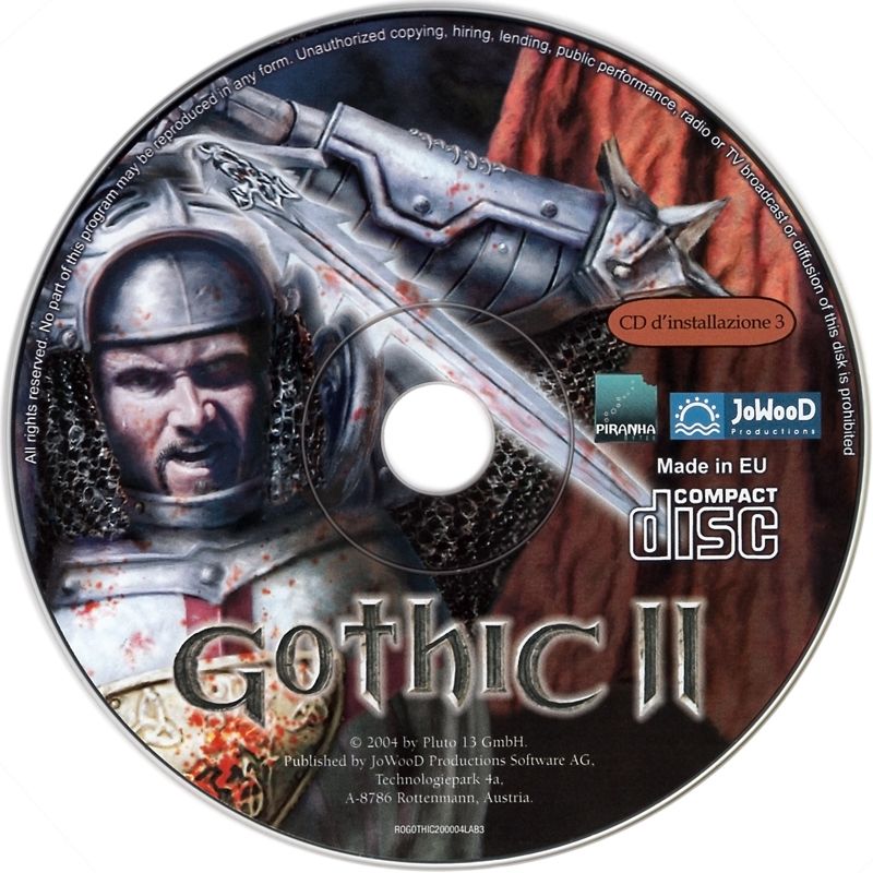 Gothic II cover or packaging material - MobyGames