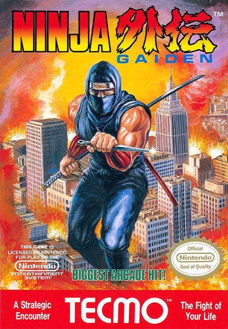 Ninja Gaiden cover or packaging material - MobyGames