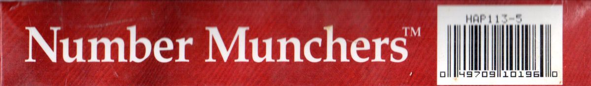 Number Munchers cover or packaging material - MobyGames