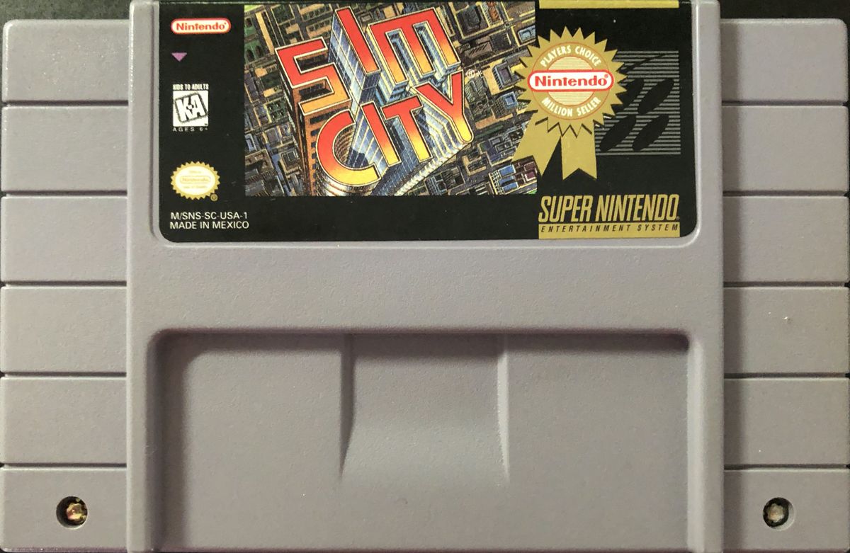 SimCity cover or packaging material - MobyGames