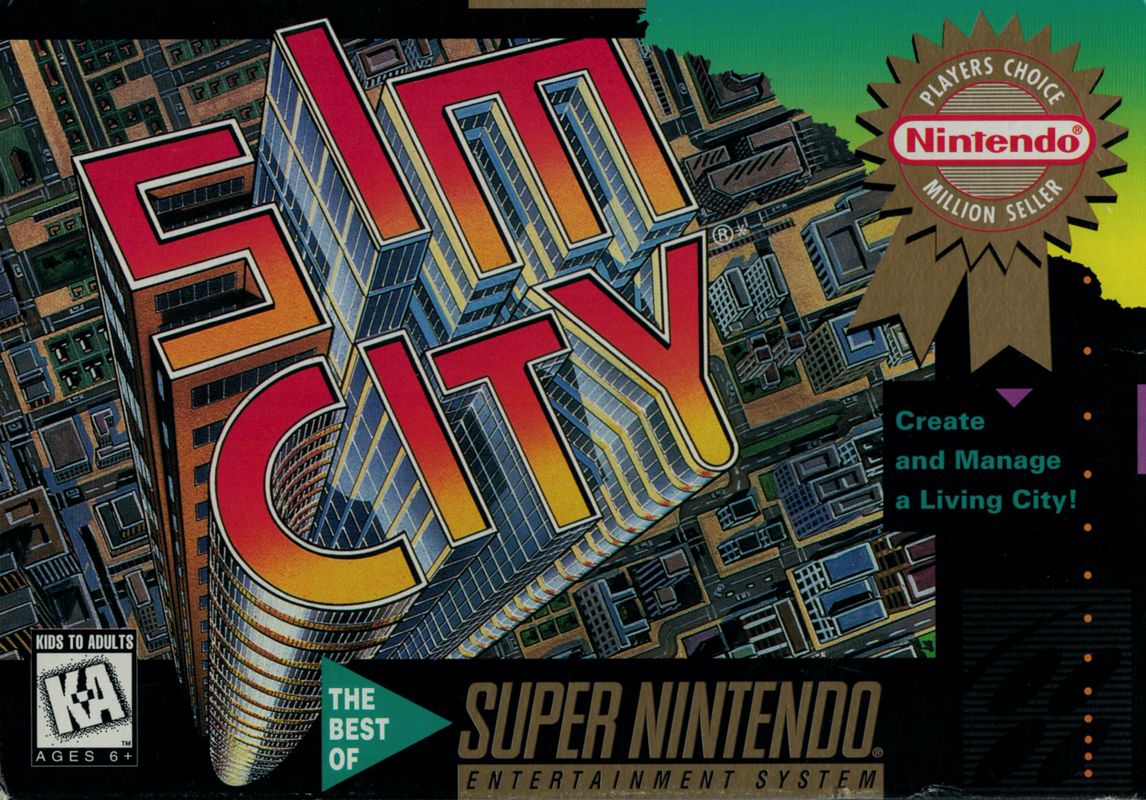 SimCity cover or packaging material - MobyGames
