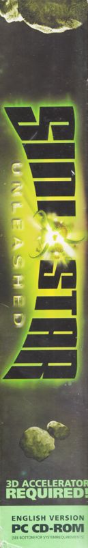 Sinistar: Unleashed cover or packaging material - MobyGames