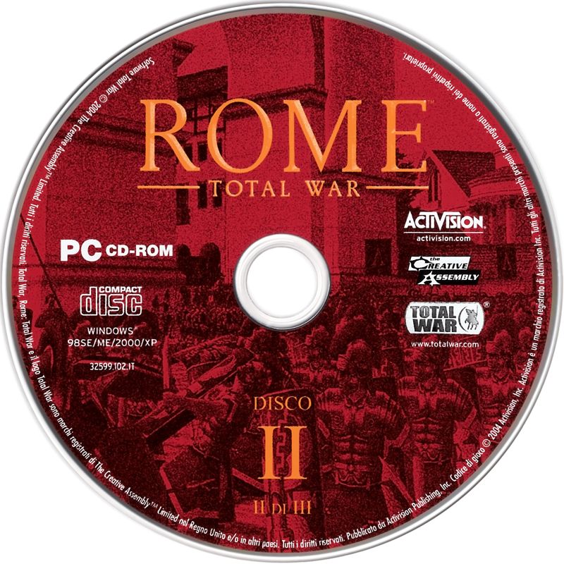 Rome: Total War cover or packaging material - MobyGames