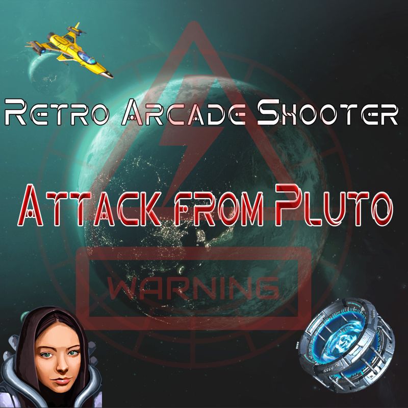 Retro Arcade Shooter: Attack from Pluto cover or packaging material ...