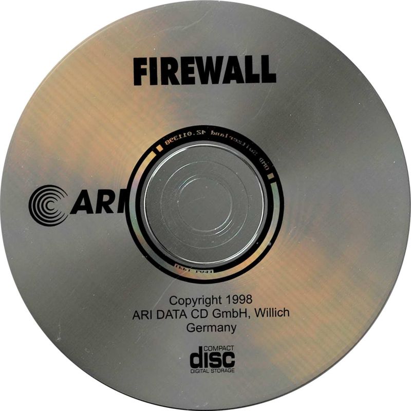 FireWall cover or packaging material - MobyGames