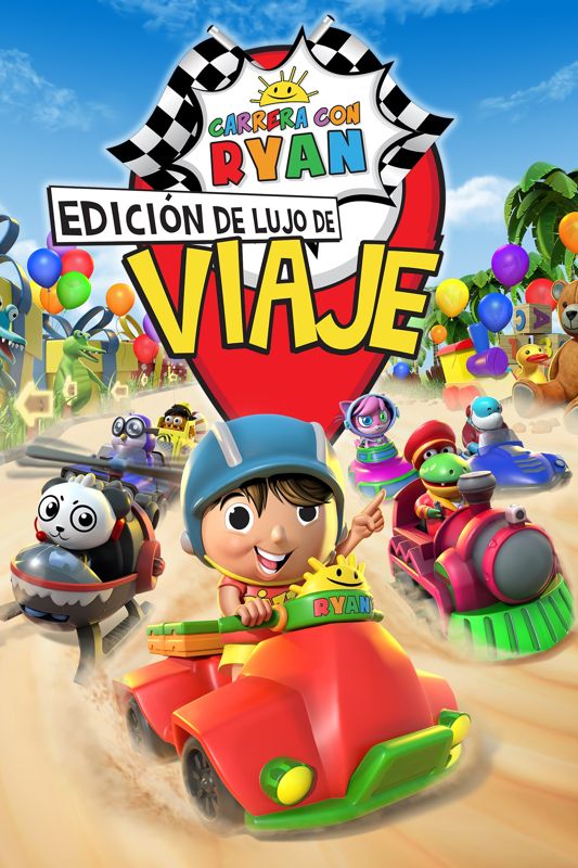 Race with Ryan: Road Trip Deluxe Edition cover or packaging material - MobyGames