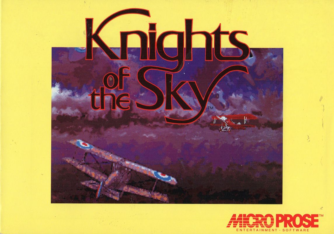 Knights of the Sky cover or packaging material - MobyGames