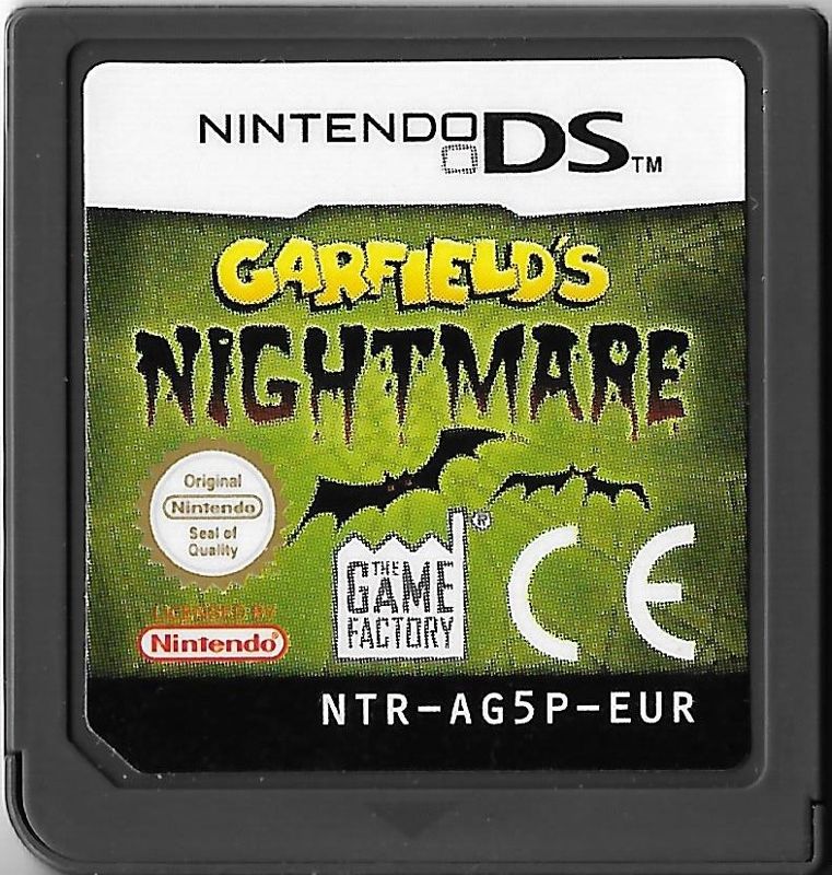 Garfield's Nightmare cover or packaging material - MobyGames