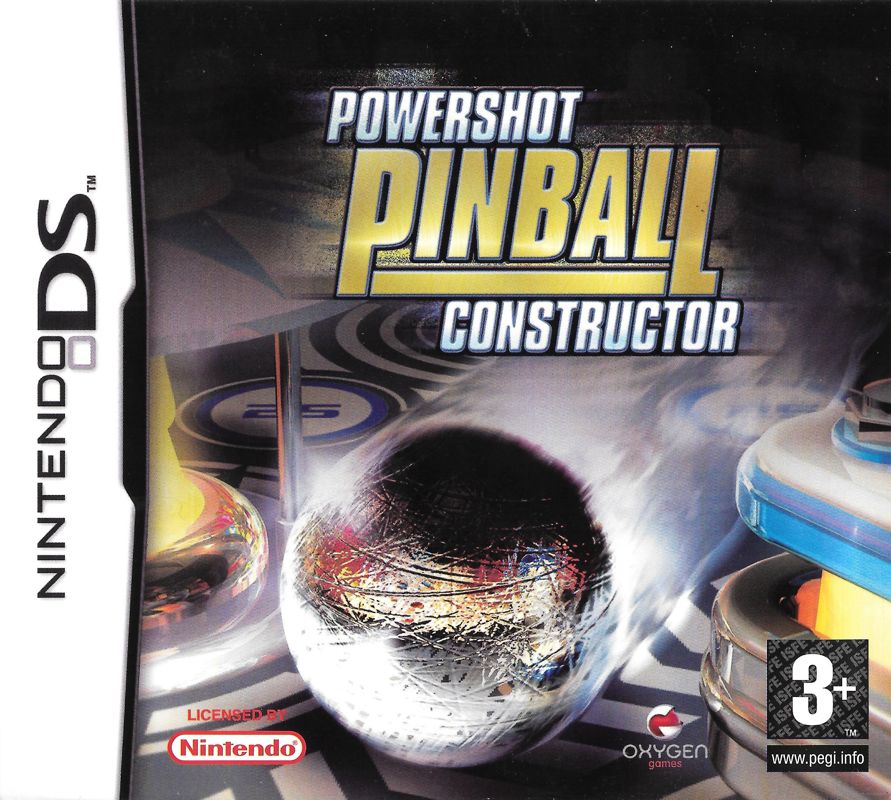 Powershot Pinball Constructor cover or packaging material - MobyGames