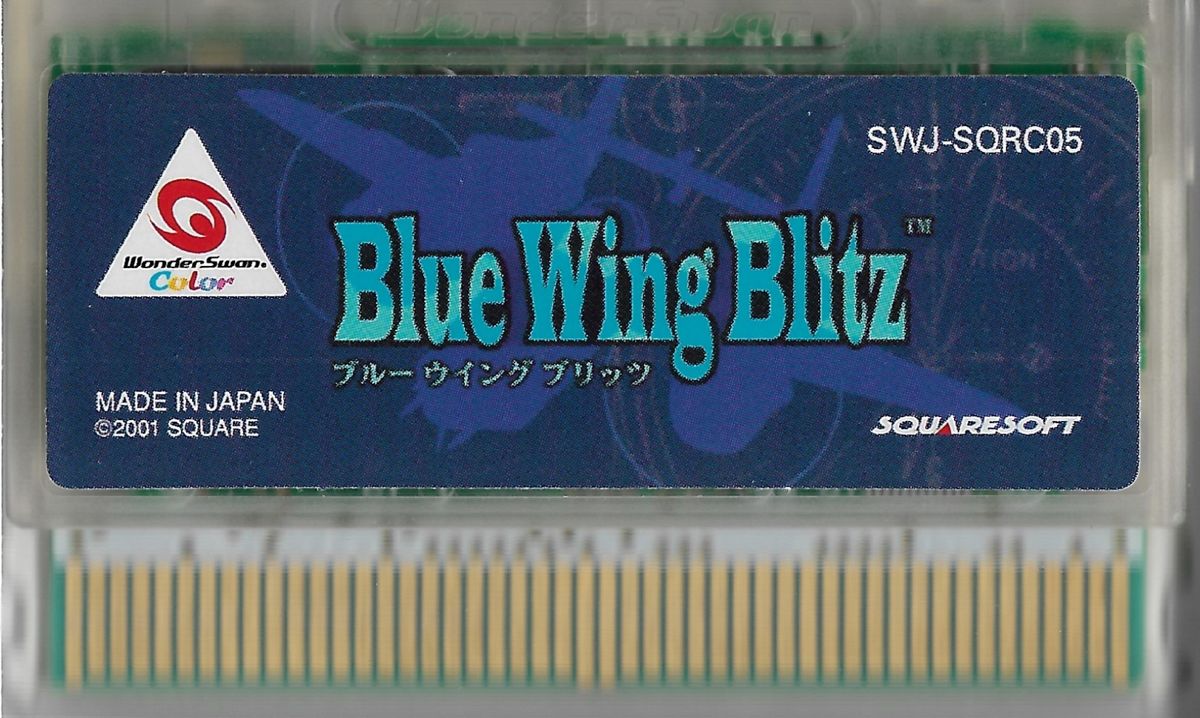 Blue Wing Blitz cover or packaging material - MobyGames