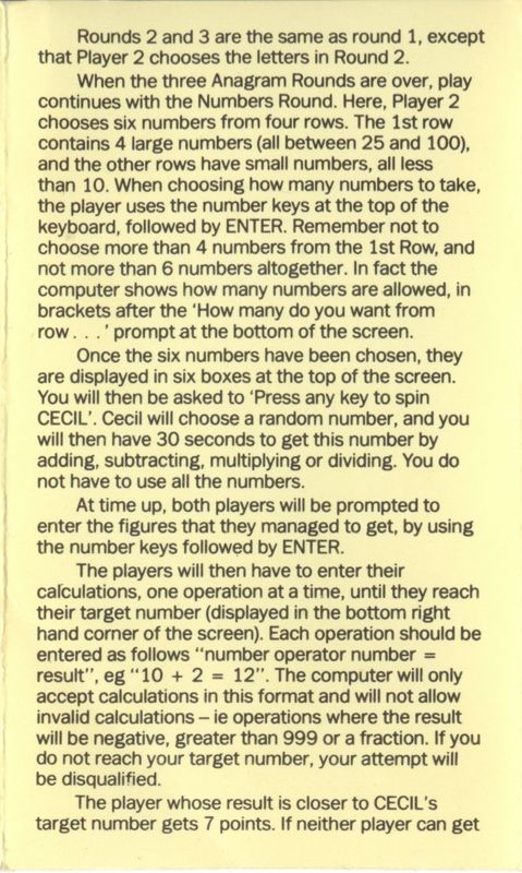 Countdown cover or packaging material - MobyGames