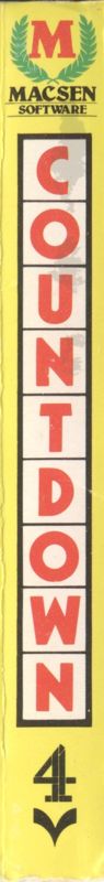 Countdown cover or packaging material - MobyGames
