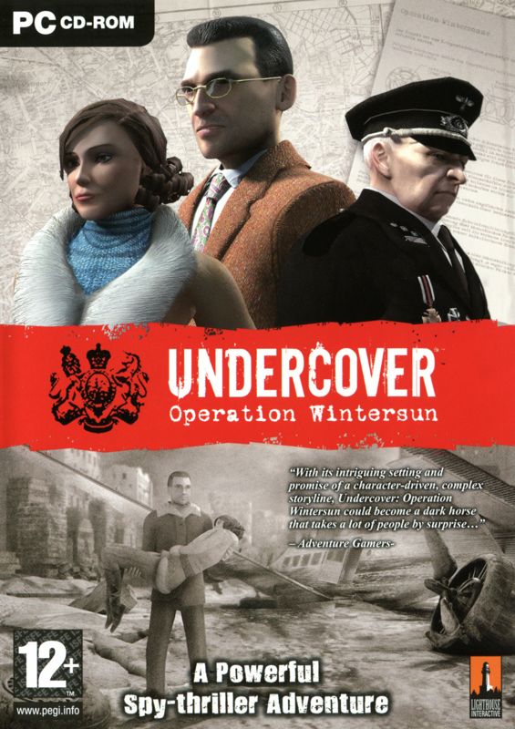 Undercover: Operation Wintersun cover or packaging material - MobyGames