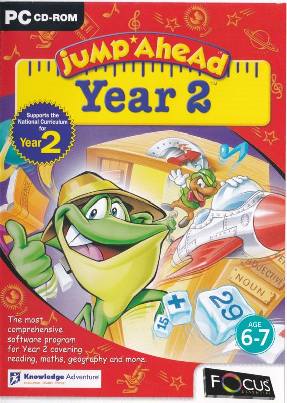 JumpStart 2nd Grade cover or packaging material - MobyGames