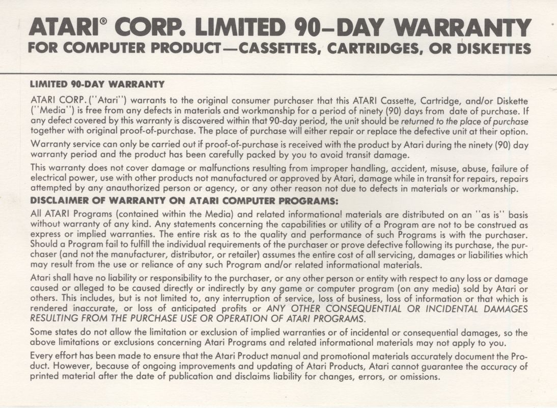 Robotron: 2084 cover or packaging material - MobyGames