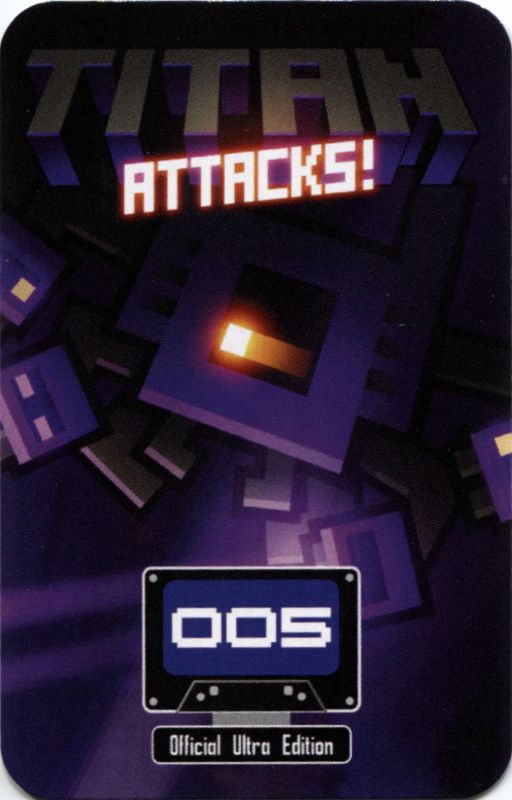 Titan Attacks! (Official Ultra Edition) cover or packaging material - MobyGames