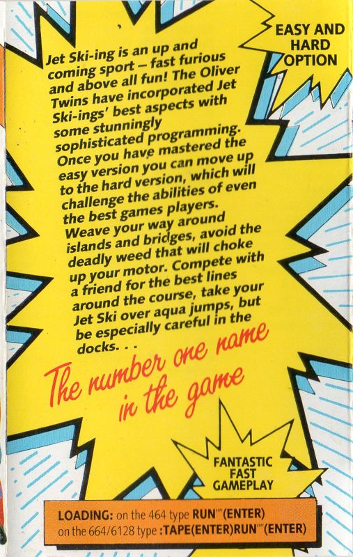 Jet Bike Simulator cover or packaging material - MobyGames