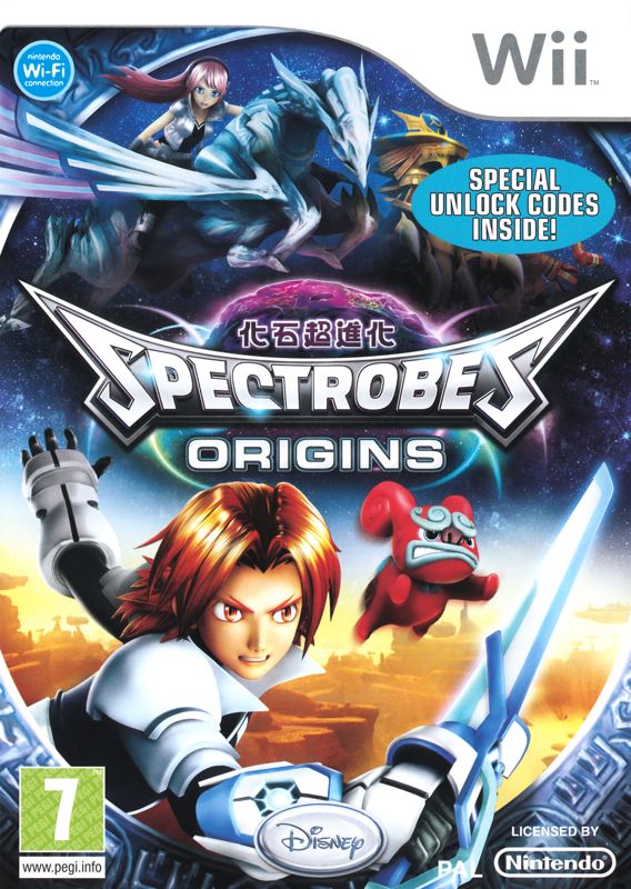 Spectrobes: Origins cover or packaging material - MobyGames