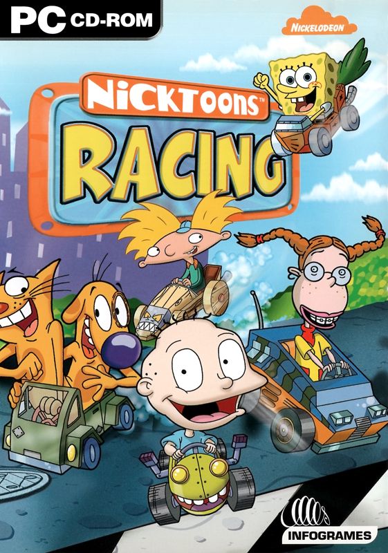Nicktoons Racing cover or packaging material - MobyGames